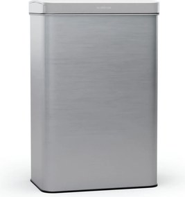 Klarstein Touchless, senzorový odpadkový koš, 60 l, z nerezavějící oceli, Soft-Close zavírání, napájen baterií, LED displej, časovač