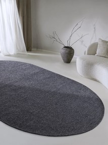 Villeroy & Boch Kusový koberec 106051 Anthracite ovál, 160x230 ovál, šedá, ložnice