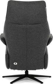 Polohovací křeslo šedé, elektrické TV-B3973 GREY2