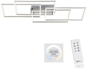 Stropní světlo leuchten direkt 14151-55 - led stmívatelné stropní svítidlo iven 4xled/12w/230v + dálkové ovládání