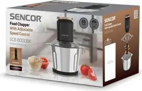 SENCOR SCB 8000BK černá / Sekáček / 800W / 3L