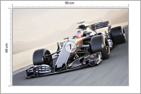 Fototapeta Vůz F1 V Pohybu Omyvatelný vlies 368x280