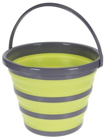 Skládací kbelík Compact 32 cm zeleno-šedý