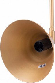 Sollux Lighting Nástěnné svítidlo NOX 1 zlaté s vypínačem