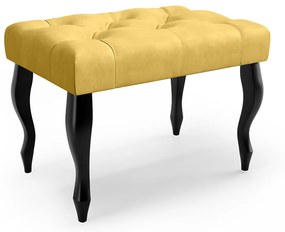 Malá lavice do předsíně Dalie 60x40 cm Barva: Žlutá - Trinity 18