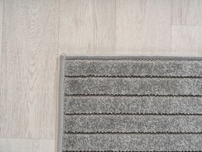 Ayyildiz, Kusový koberec Nova 1201 silver - na ven i na doma, 80x150, šedá, chodba / předsíň