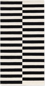 Hanse Home, Kusový koberec Vika 106207 Black White, 80x150, černobílá, ložnice