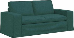 Set pohovek 2 ks Tmavě zelená textil 3407547
