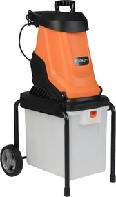 Costway 2800 W elektrický drtič s 50 L sběrná nádoba štěpkovač elektrický