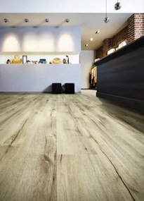 Koberce Breno Vinylová podlaha MOD. IMPRESS Mountain Oak 56230, velikost balení 3,622 m2 (14 lamel)