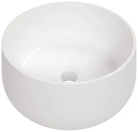 Umyvadlo na desku bílé ARNIKA 35,3 cm
