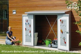 Biohort Dveřní set WoodStock® 230 Barva: tmavě šedá metalíza