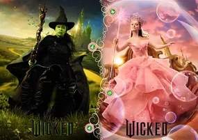 TREFL Puzzle Premium Plus Wicked: Elphaba  Glinda / 1000 dílků / 68,3