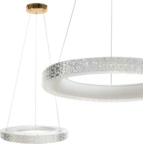 Toolight Toolight, LED stropní svítidlo 60cm MS002-CP, růžové zlato, OSW-09611