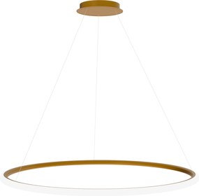 Toolight Toolight, LED závěsné svítidlo 40cm, 24W, 3000K, LHJ004-CP, zlatá matná, OSW-50002