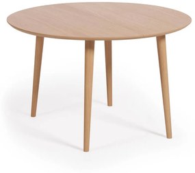 Jídelní stůl quio ø 120 (200 x 120) cm dubový MUZZA