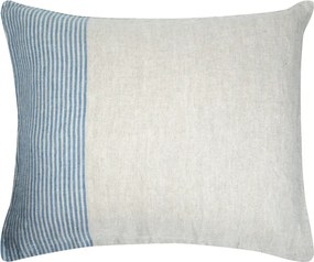 Lněný povlak na polštář Kaisla 50x60, len-modrý