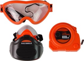 LEAN Toys Dětská sada nářadí v kufříku s vrtačkou a brýlemi