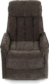 Polohovací křeslo hnědé, elektrické TV-H9727 BR2