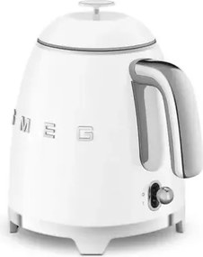 SMEG 50's Retro Style bílá / Rychlovarná konvice mini / 0.8L / 1400W