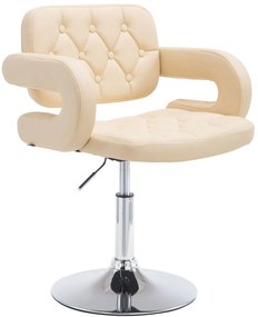 Židle Dublin lounger - Krémová