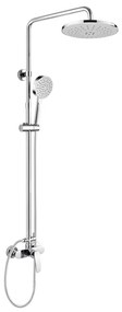 Mereo Eve sprchová baterie s talířovou kulatou sprchou, šedá CBE60104SAE