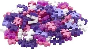 PLUS-PLUS Stavebnice Glitter Mix / 100 dílků / Tuba