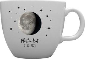 Personalizovaný MEGA XXL keramický hrnek 1 000 ml s měsíční fází
