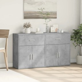 Příborníky 2 ks betonově šedé 60 x 31 x 70 cm kompozitní dřevo 3276549