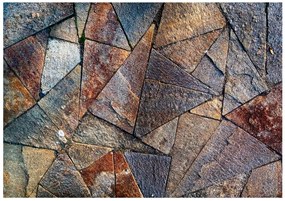 Fototapeta - Pavement Tiles (Colourful)