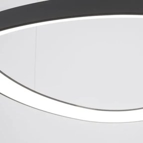 LED lustr Esteva 65 černé