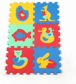 Pěnový koberec Uniform Zvířata 1, 4 barvy