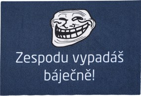 Mercury Flooring, Rohožka Zespodu vypadáš báječně (Meme) 40x60 cm, 40x60, modrá