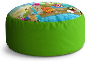 Taburet Circle pohádkový svět, barevná