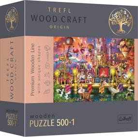 Puzzle trefl wood craft origin puzzle kouzelný svět 501 dílků