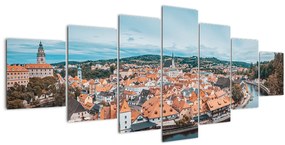 Obraz - Český Krumlov (210x100 cm)