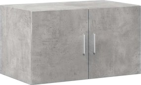 Úložná skříňka betonově šedá 70x42,5x225 cm kompozitní dřevo 3281332