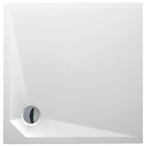 Roth Čtvercová sprchová vanička z litého mramoru MARMO NEO SQUARE-S Varianta: rozměry: 80x80 cm - (MARMO NEO SQUARE-S  800 - MAN SQ 080080 2E)