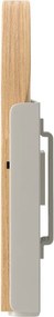 Béžový/v přírodní barvě ocelový nástěnný věšák 43 cm Saloon – Umbra