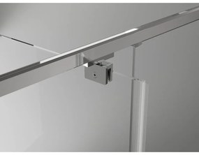 Mexen Exo, sprchový kout s křídlovými dveřmi 95 x 95 cm, 6mm čiré sklo, chromový profil, 819-095-095-01-00