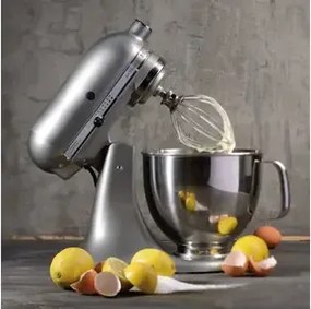 KitchenAid 5KSM125ECU stříbrná / Kuchyňský robot / 300W / 4,8L / 10 ry