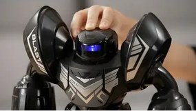 SILVERLIT Robot Blast černá / Na dálkové ovládání / LED efekty / od 5