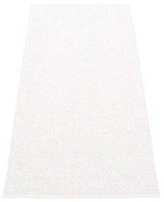 Vinylový koberec Pappelina SVEA White Metallic/White Velikost pappelina: 70x160 cm