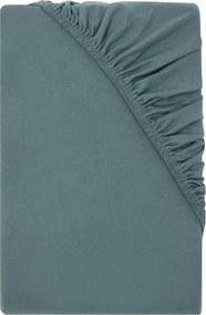 Livarno® Žerzejové napínací prostěradlo, 140-160 x 200 cm (petrolejová)