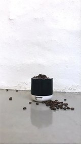 Černý porcelánový šálek na cappuccino 175 ml Black 419 – Pantone