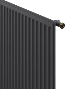 Mexen CVH10 Hygienický panelový radiátor 400 x 1800 mm, spodní připojení, 778 W, antracitová, W610H-040-180-66