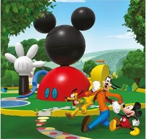 CLEMENTONI Puzzle Mickeyho klubík / 3x 48 dílků / od 5 let