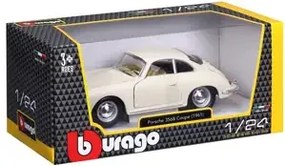 Bburago 1:24 Porsche 356B Coupe (1961) Ivory