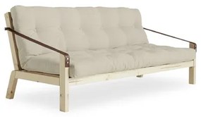 sofa POETRY by Karup - 100*200 cm natural (přírodní) + futon beige 747