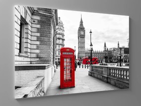 Liox Obraz Londýn telefonní budka Rozměr: 150 x 100 cm